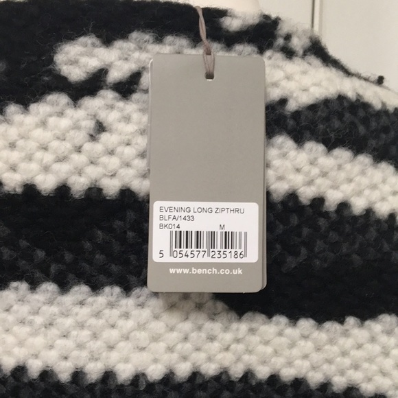 Bench | Jackets & Coats | Bench Zipfront Sweater Coat Size M Nwt | Poshmark